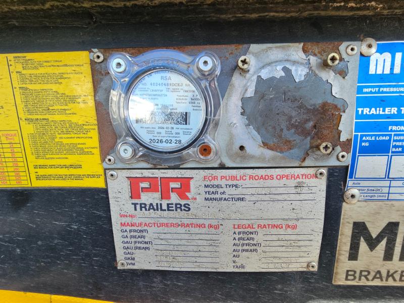 2023 PR TRAILERS 40M3 LINK SIDE TIPPER (SN5656) | PR Group